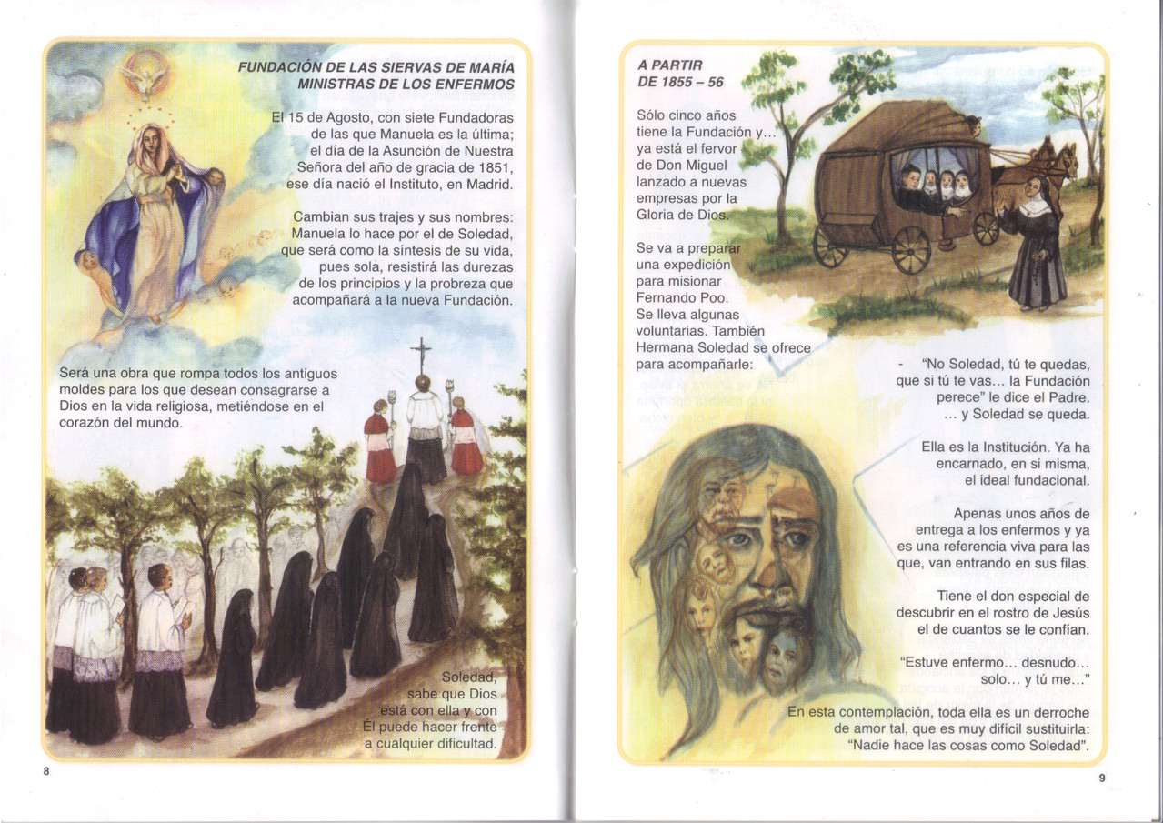 TESTAMENTO ESPIRITUAL DE SANTA MARÍA SOLEDAD - UNIDOS POR LA FE