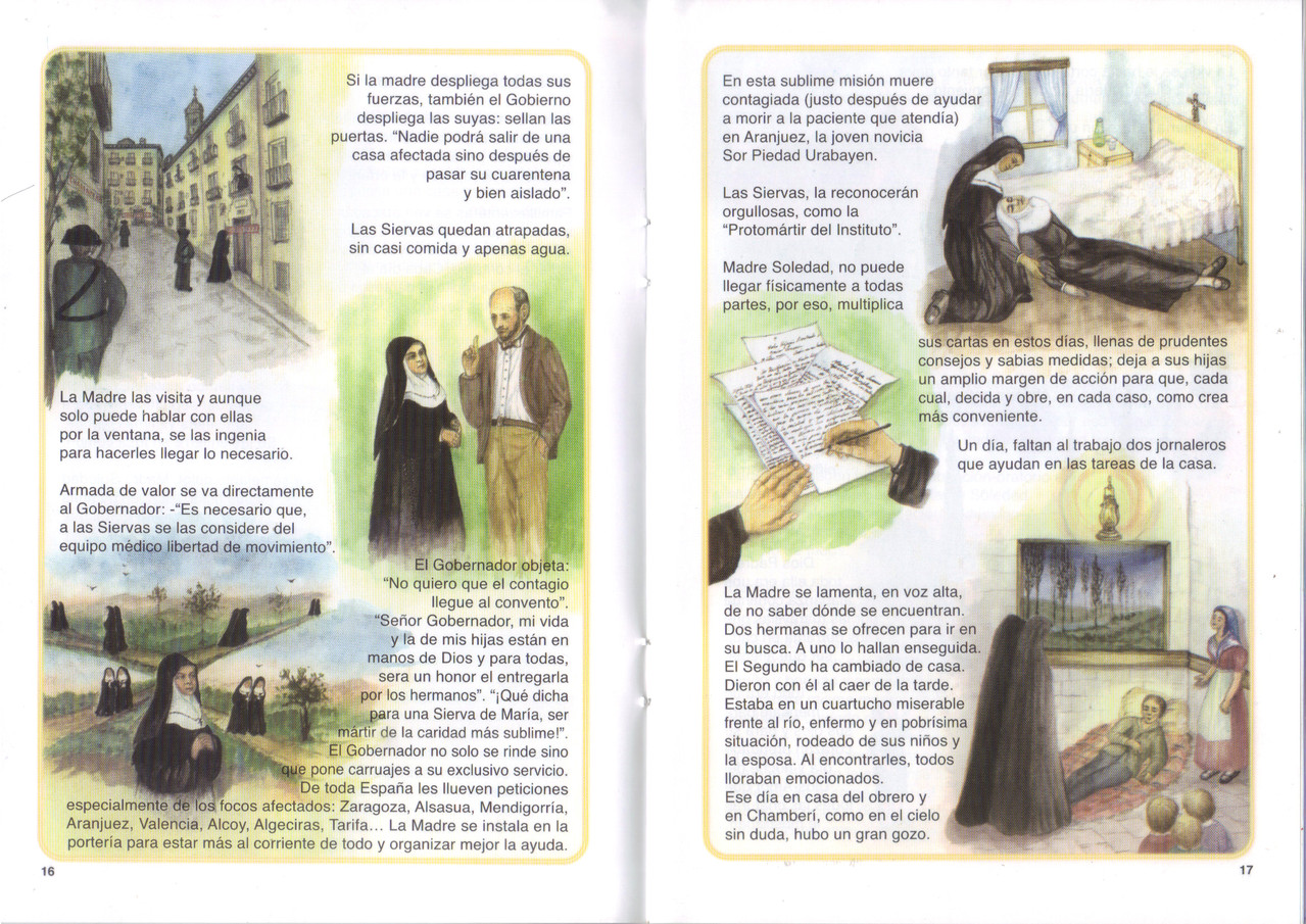 TESTAMENTO ESPIRITUAL DE SANTA MARÍA SOLEDAD - UNIDOS POR LA FE