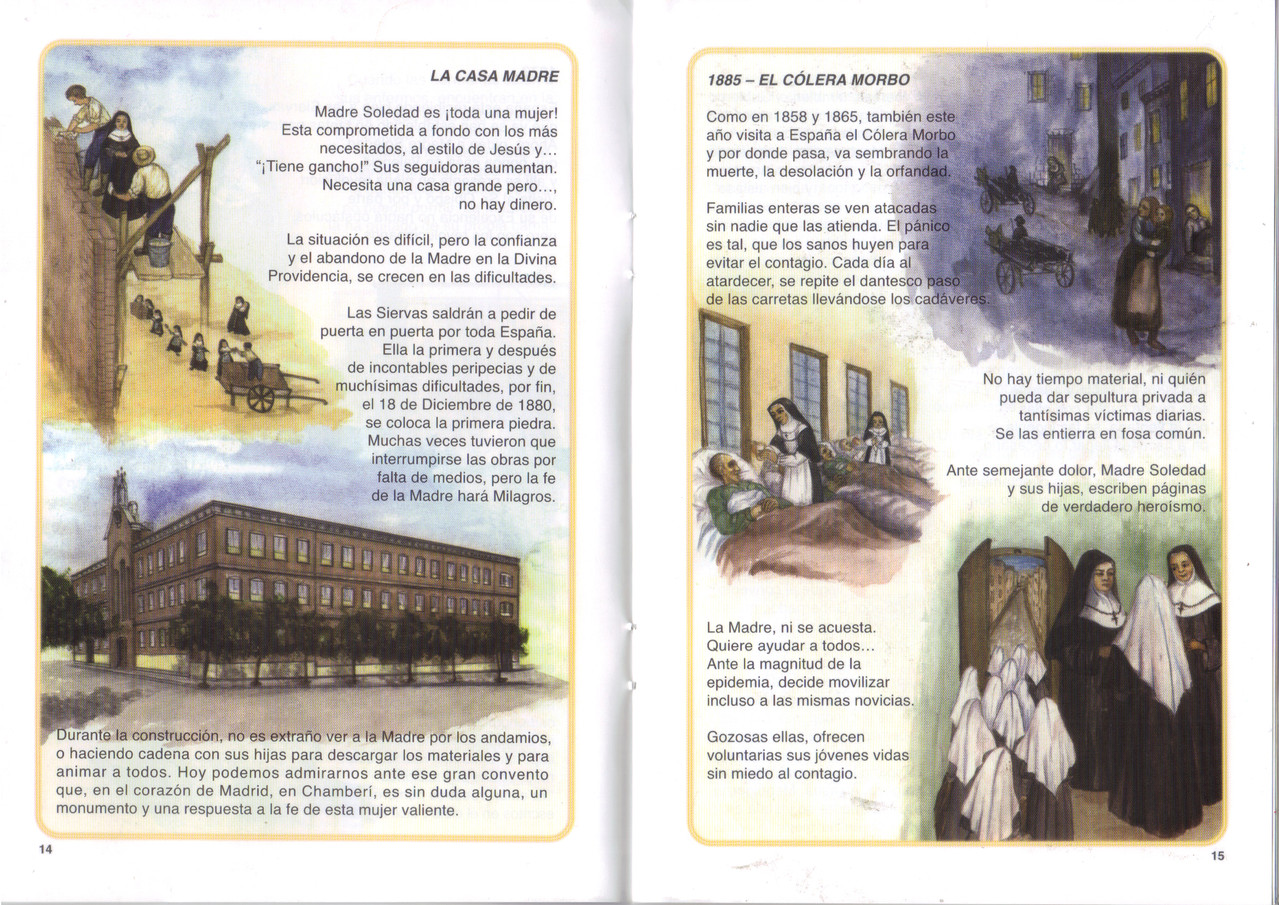 TESTAMENTO ESPIRITUAL DE SANTA MARÍA SOLEDAD - UNIDOS POR LA FE