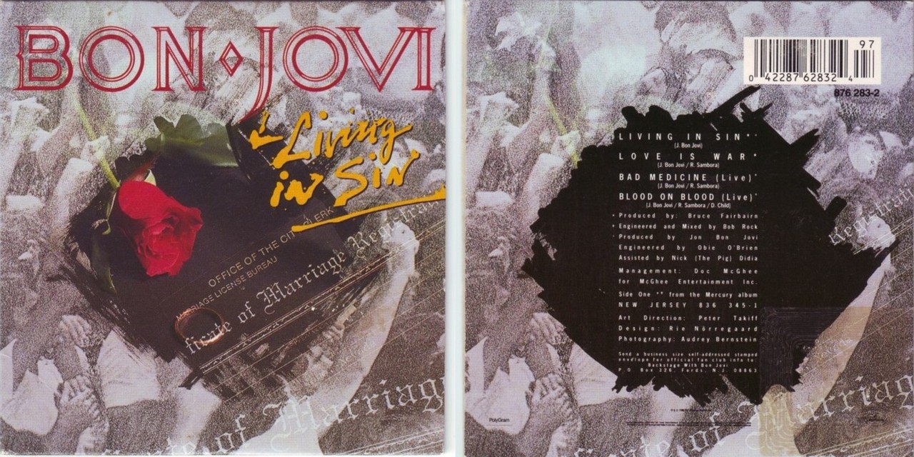Living in sin - borntobebonjovicollector