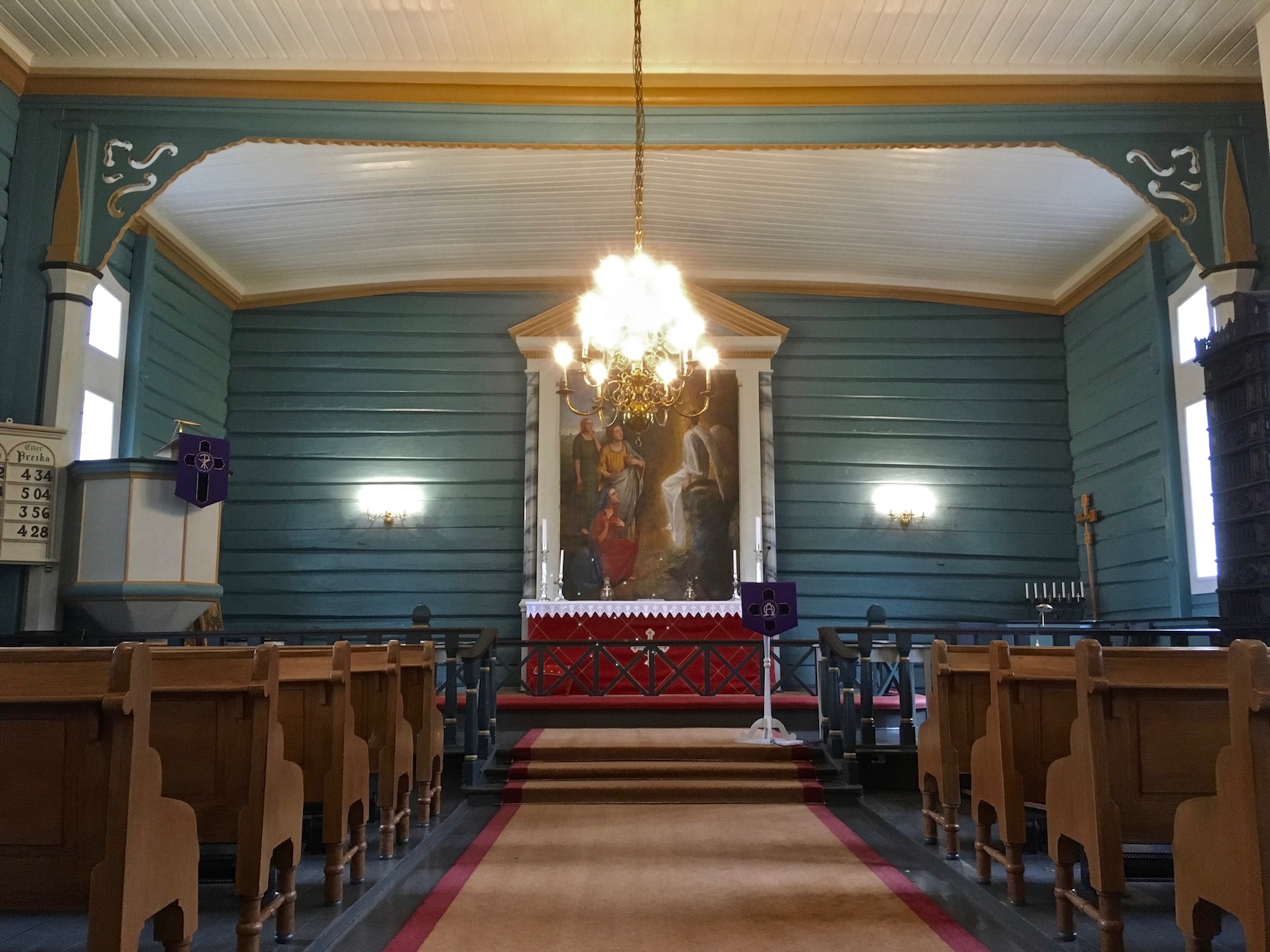 Gransherad church - kvite-kyrkjers Webseite!