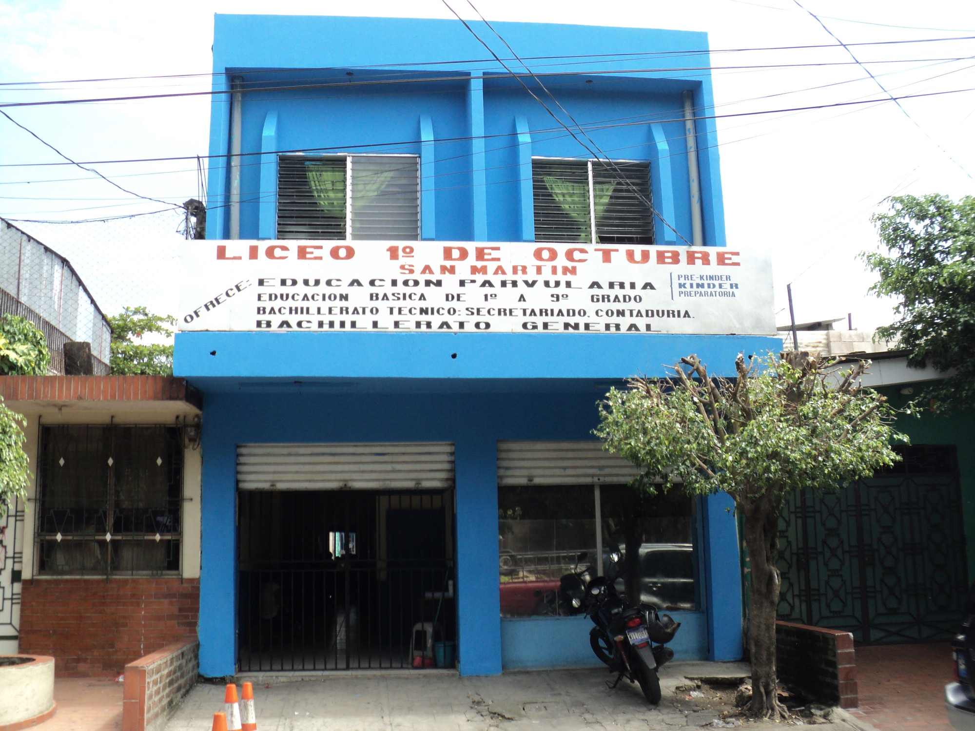 EXAMEN DE PREDETERMINACIÓN DE MÓDULO PARA ESTUDIANTES - LICEO 1° DE OCTUBRE