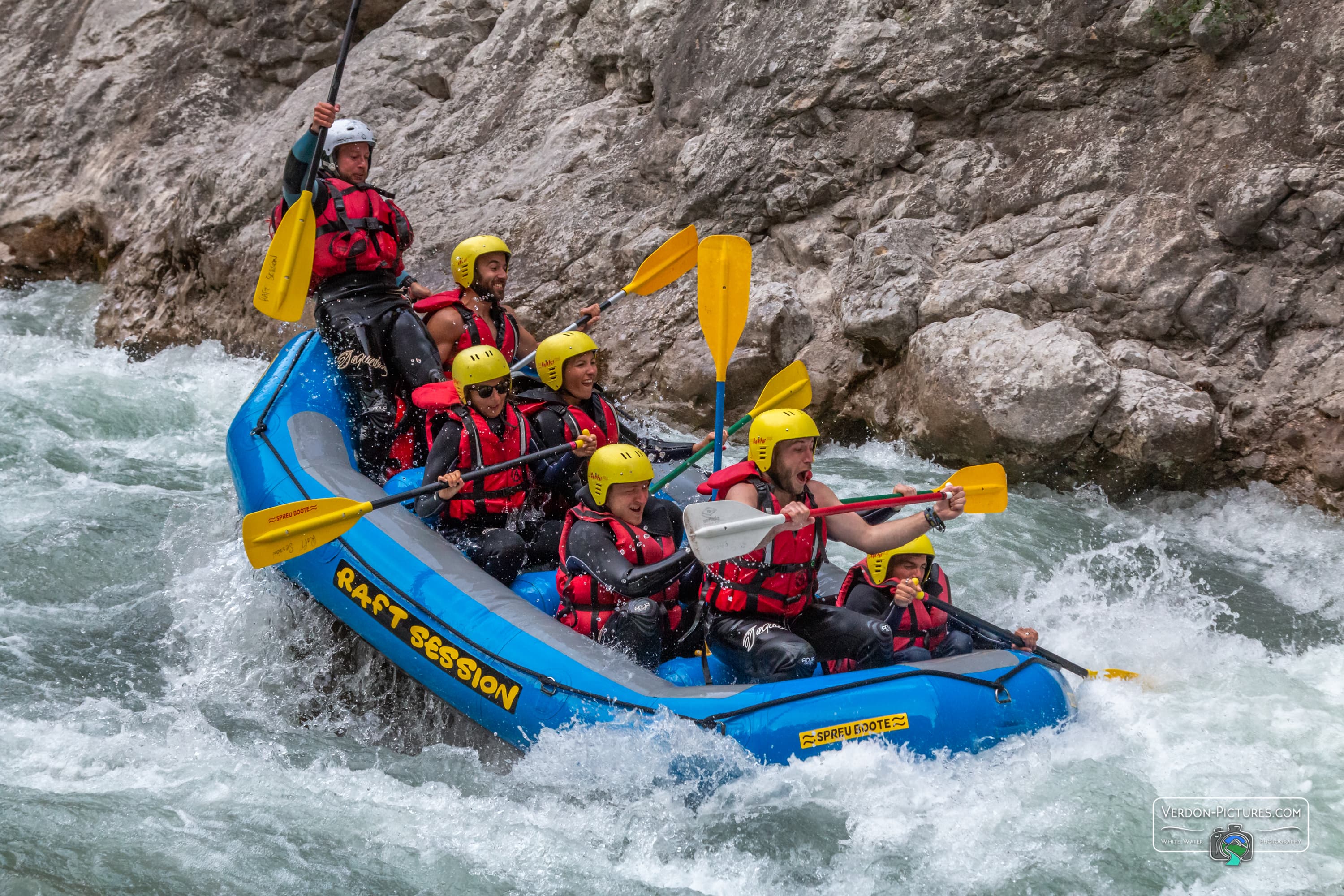 Rafting, Canyoning, Canoeing Verdon Gorges - Raft Session