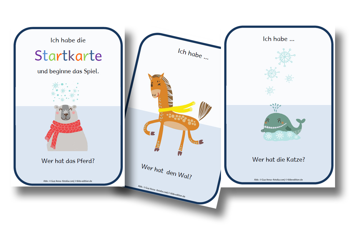 Spiele zur Sprachförderung zum Ausdrucken - audon :: Material zur ...