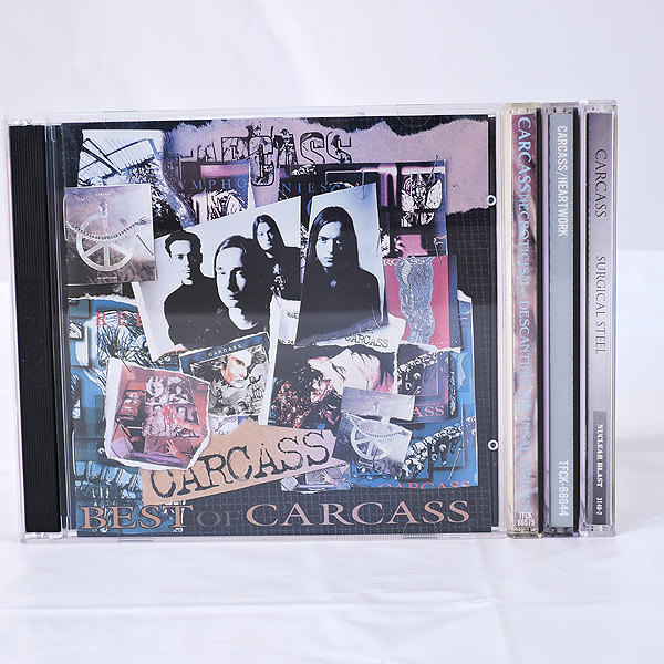 CARCASS カーカス アルバム 4枚セット Best of Carcass/他 尾道店で買い取りました - 家電・ホビー・工具・自転車 ...