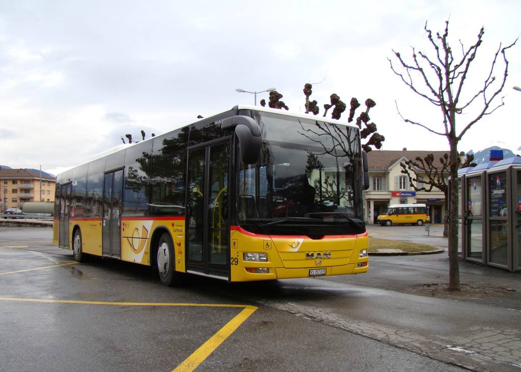 Ab April verkehren bei PostAuto Schweiz die ersten 300 Fahrzeuge mit ...