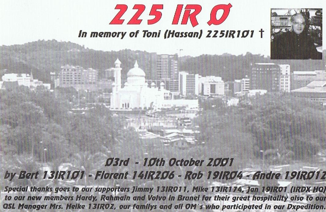 New QSL - International Radio DX Group