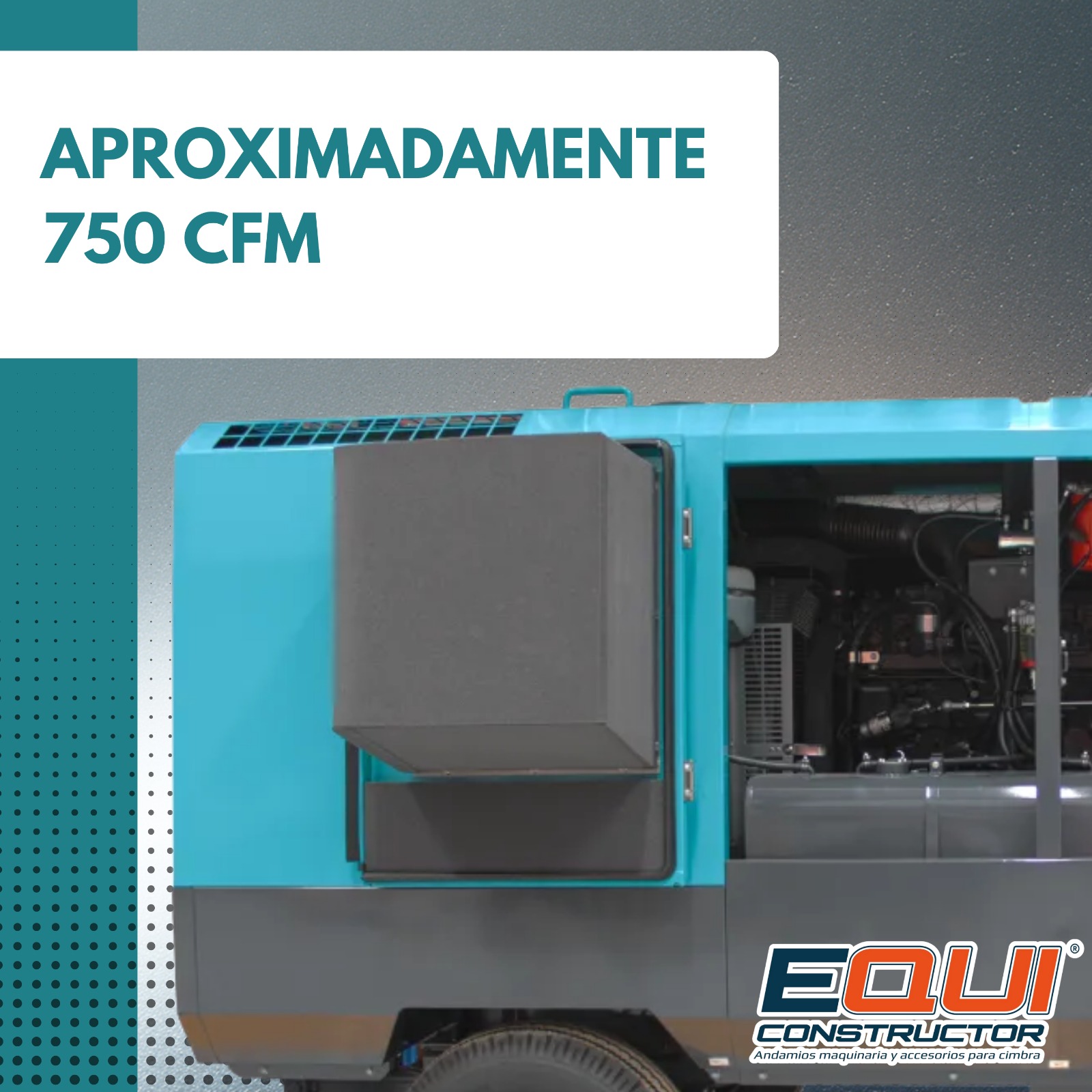 Compresor a Diesel AIRMAN PDS750S: Potencia y Eficiencia para Proyectos ...