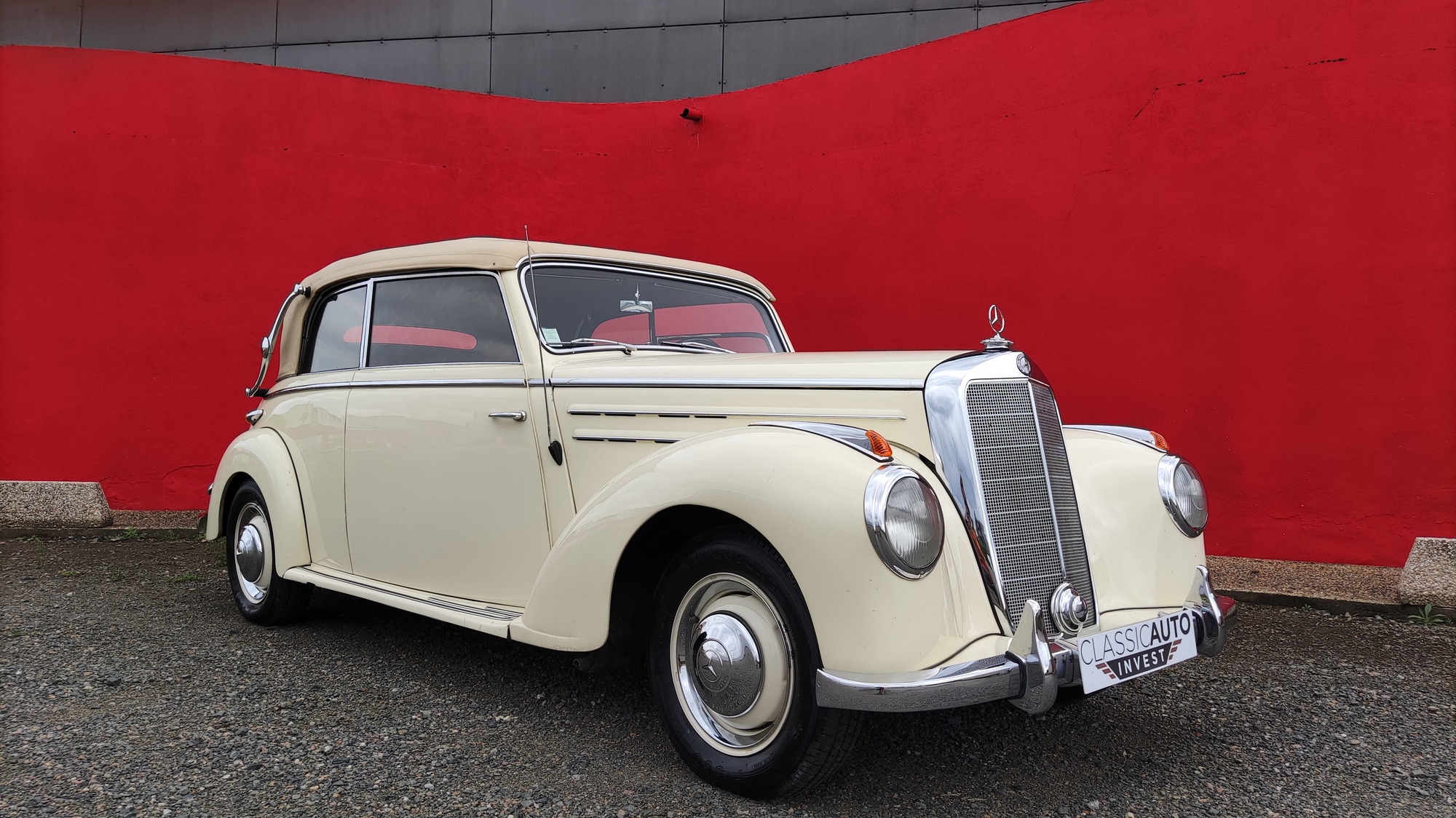Mercedes 220 B Cabrio 1951 A VENDRE - Classic Auto Invest