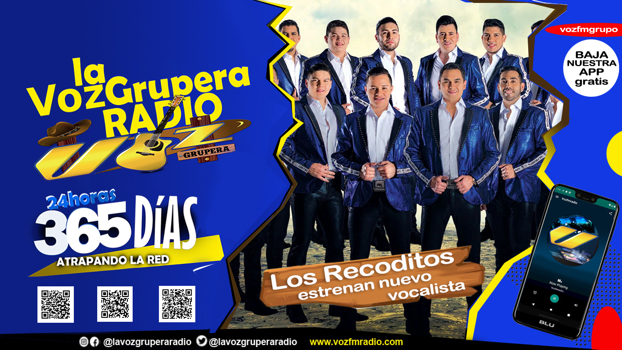 Banda Los Recoditos estrenan nuevo vocalista tras la salida de Eduardo ...