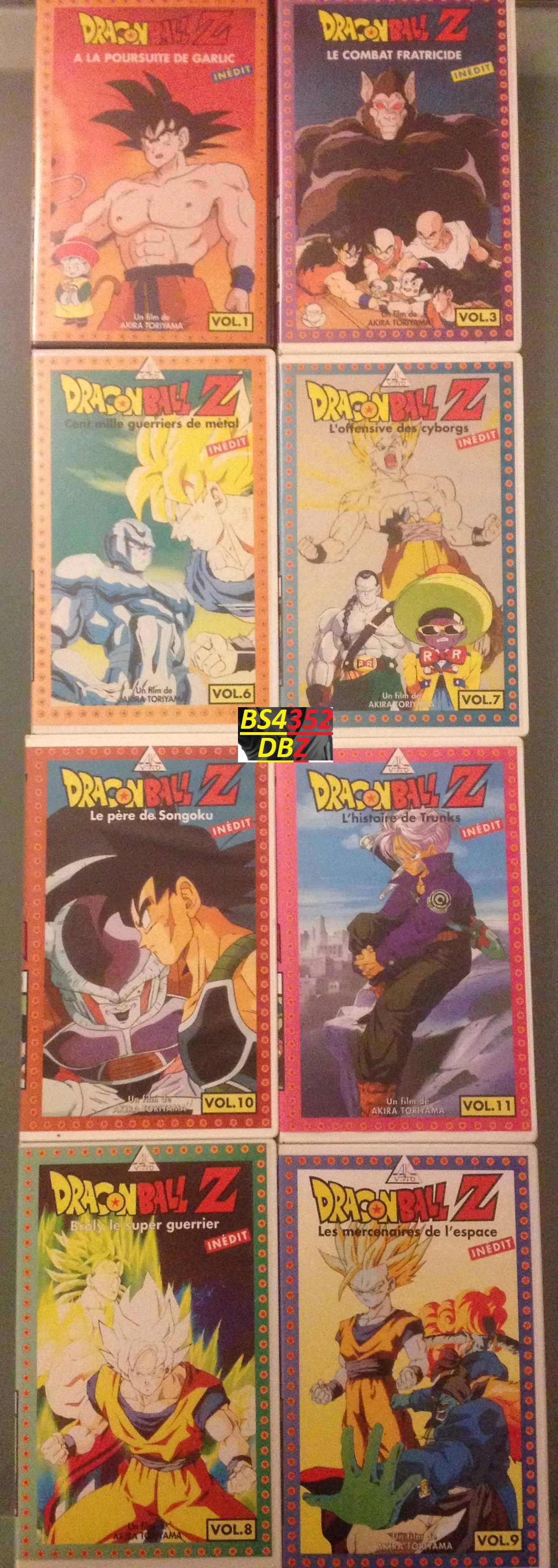 Coffret VHS/DVD/CD - BS4352 DBZ