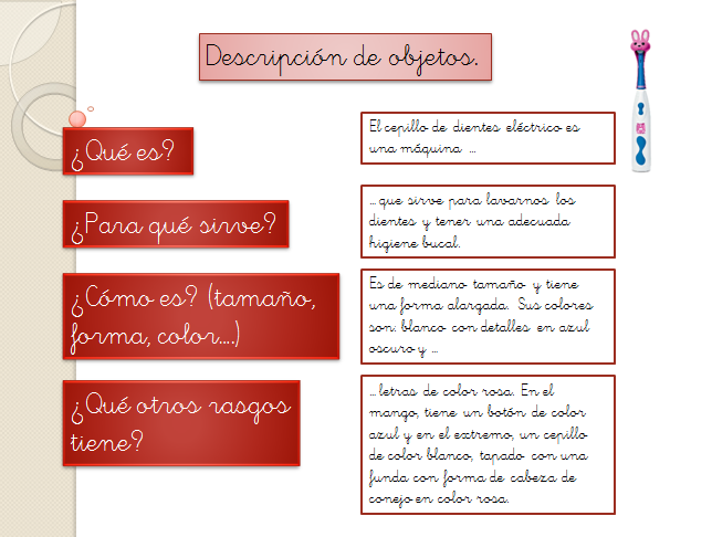DESCRIPCIÓN DE OBJETOS - Página web de learningtogetherisfun
