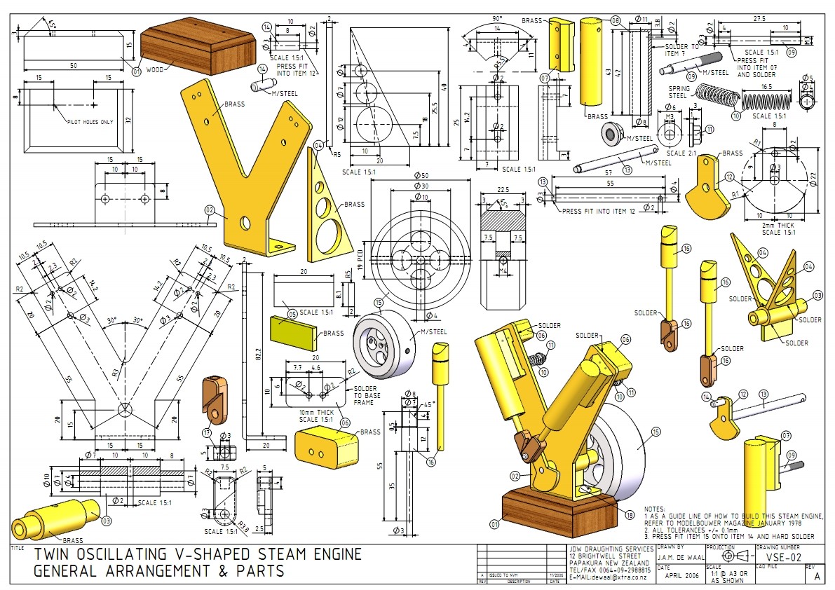 plan moteur - Site de bateau-vapeur