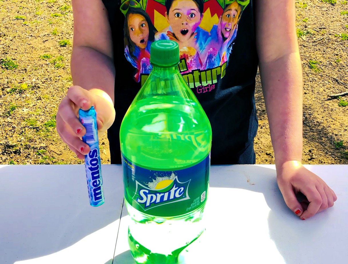 Mentos Experiment For Kids