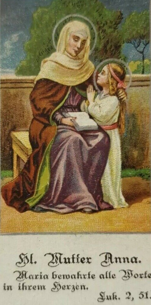 Mutter Anna - Marianisches Gottesmutter Maria Tagesheilige Maiandachten ...