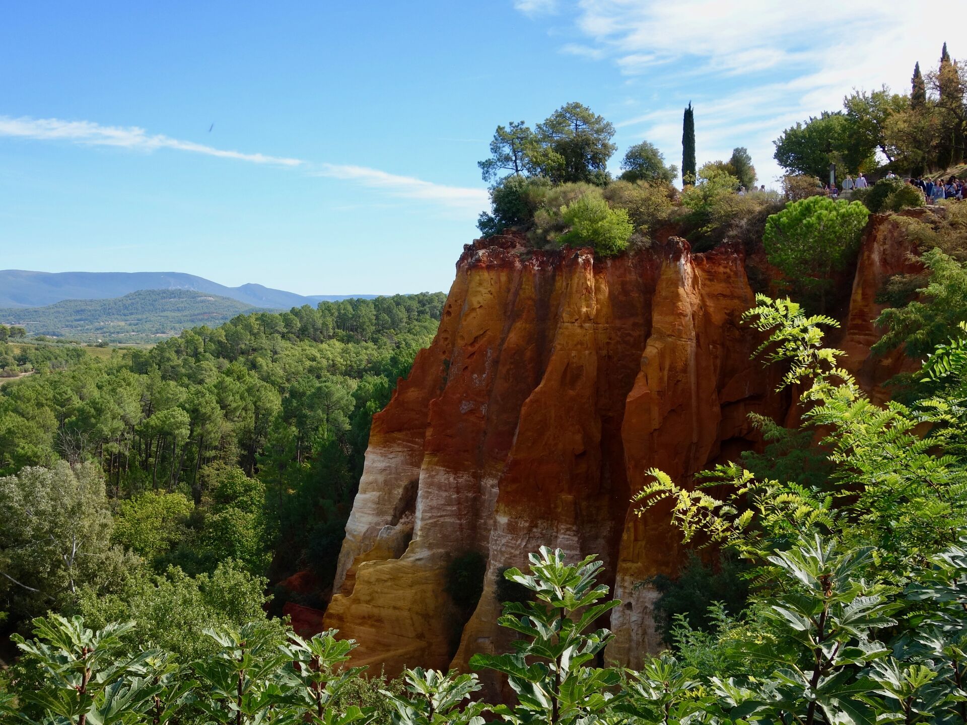 Roussillon in der Provence und seine Ockerfelsen - Tipps