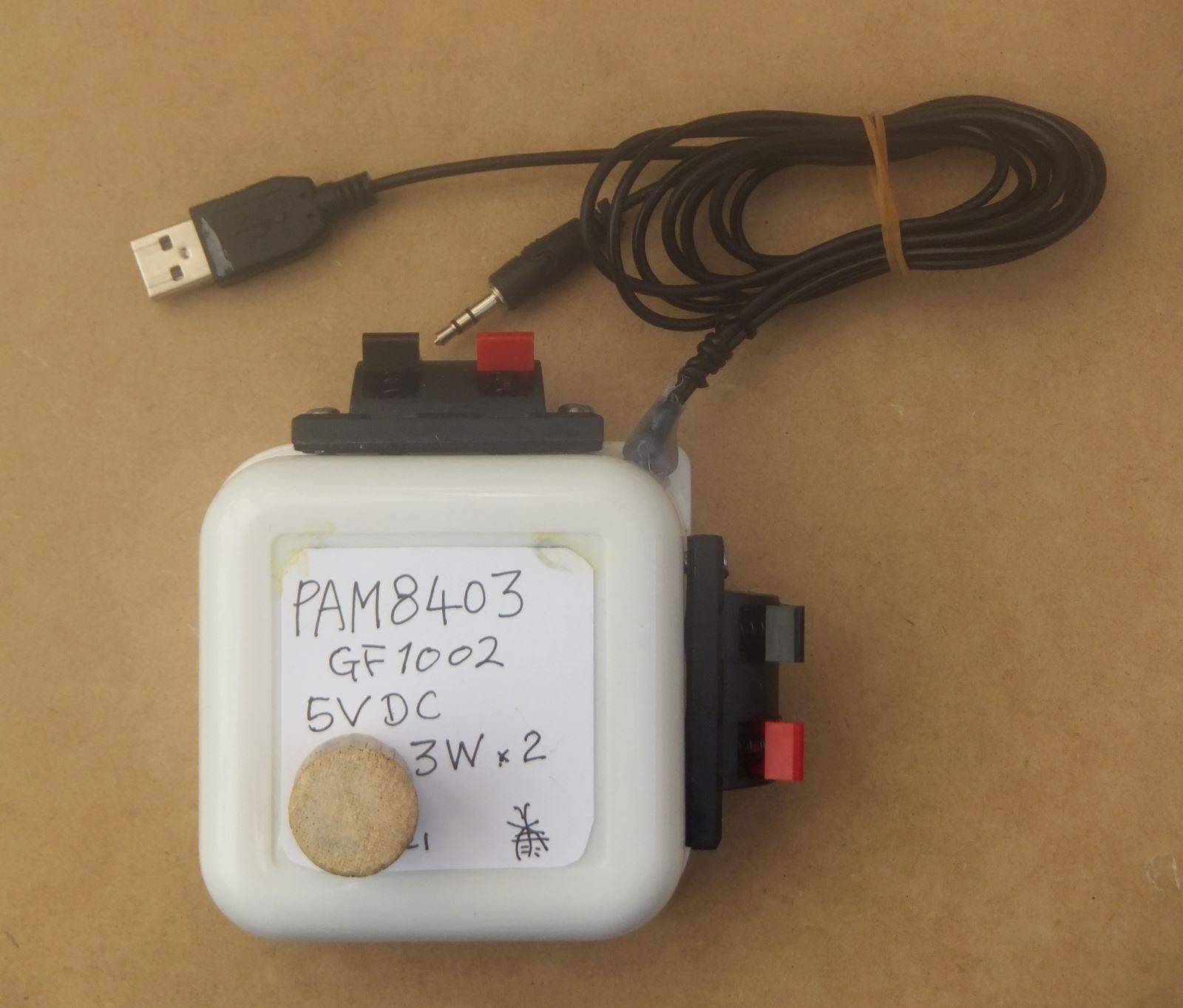 PAM8403 GF1002 ミニアンプ - jitsuyo