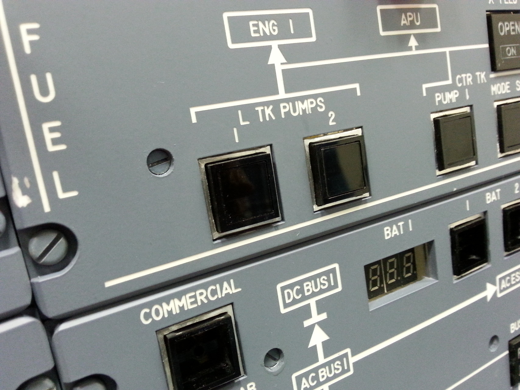 Overhead V1 - Airbus A320 Cockpit
