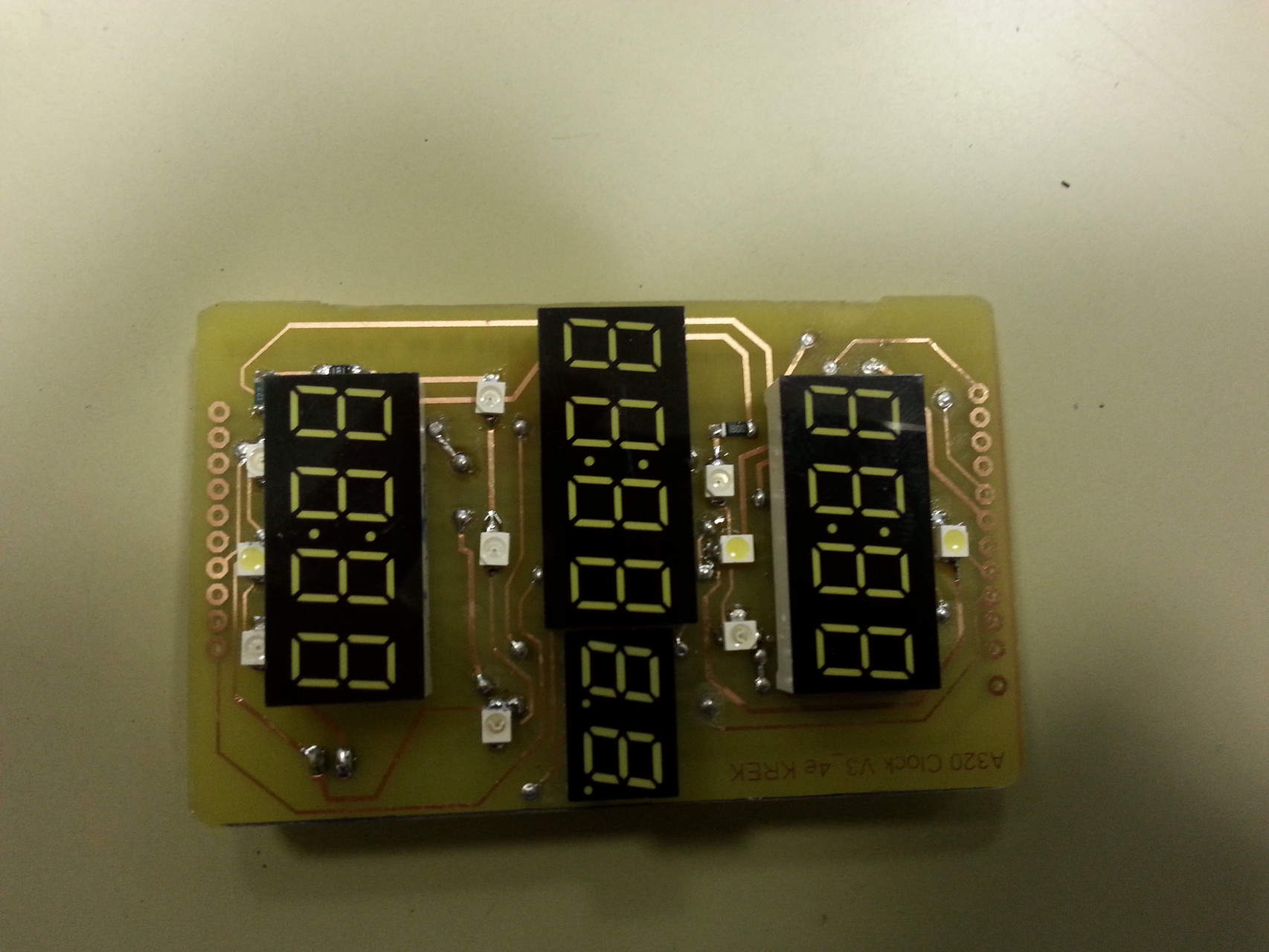 Clock Projekt - Airbus A320 Cockpit