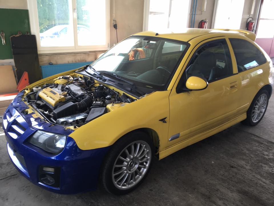- MG ZR Trackday Car - mg-zr Webseite!