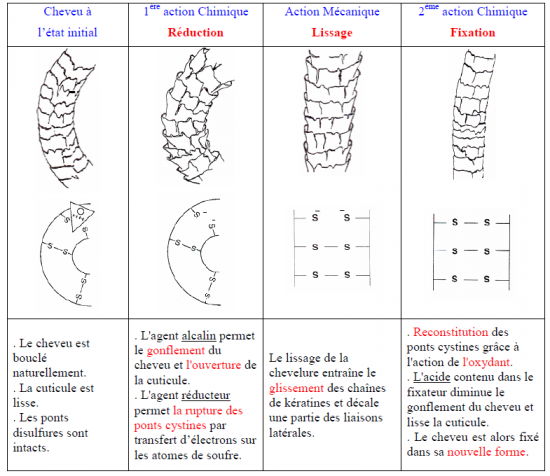 Deux technologies 1) défrisant thiolé 2) défrisant alcalin - Site de ...