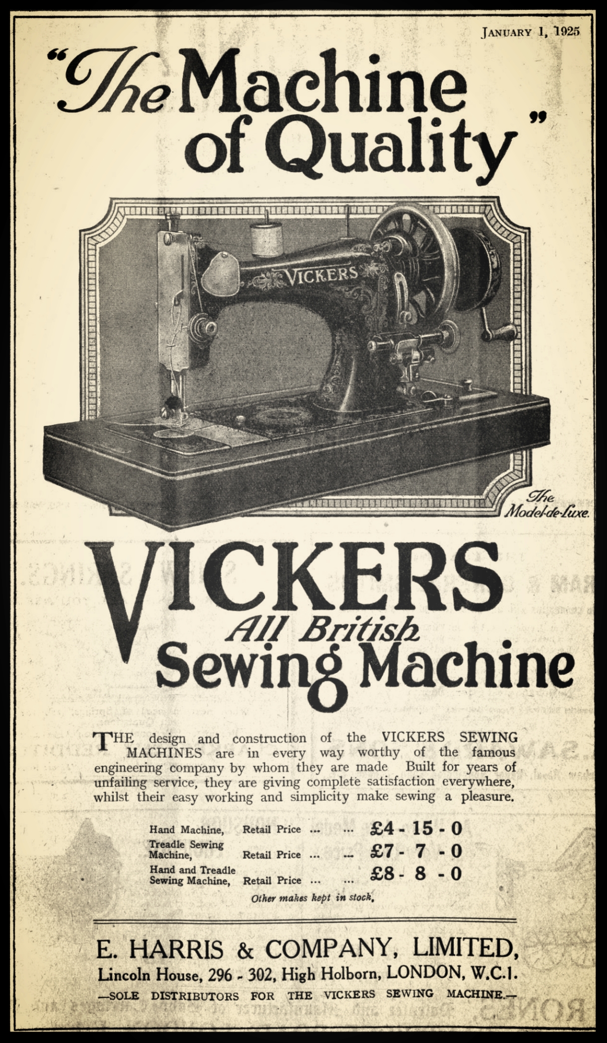 VICKERS - Fiddlebase