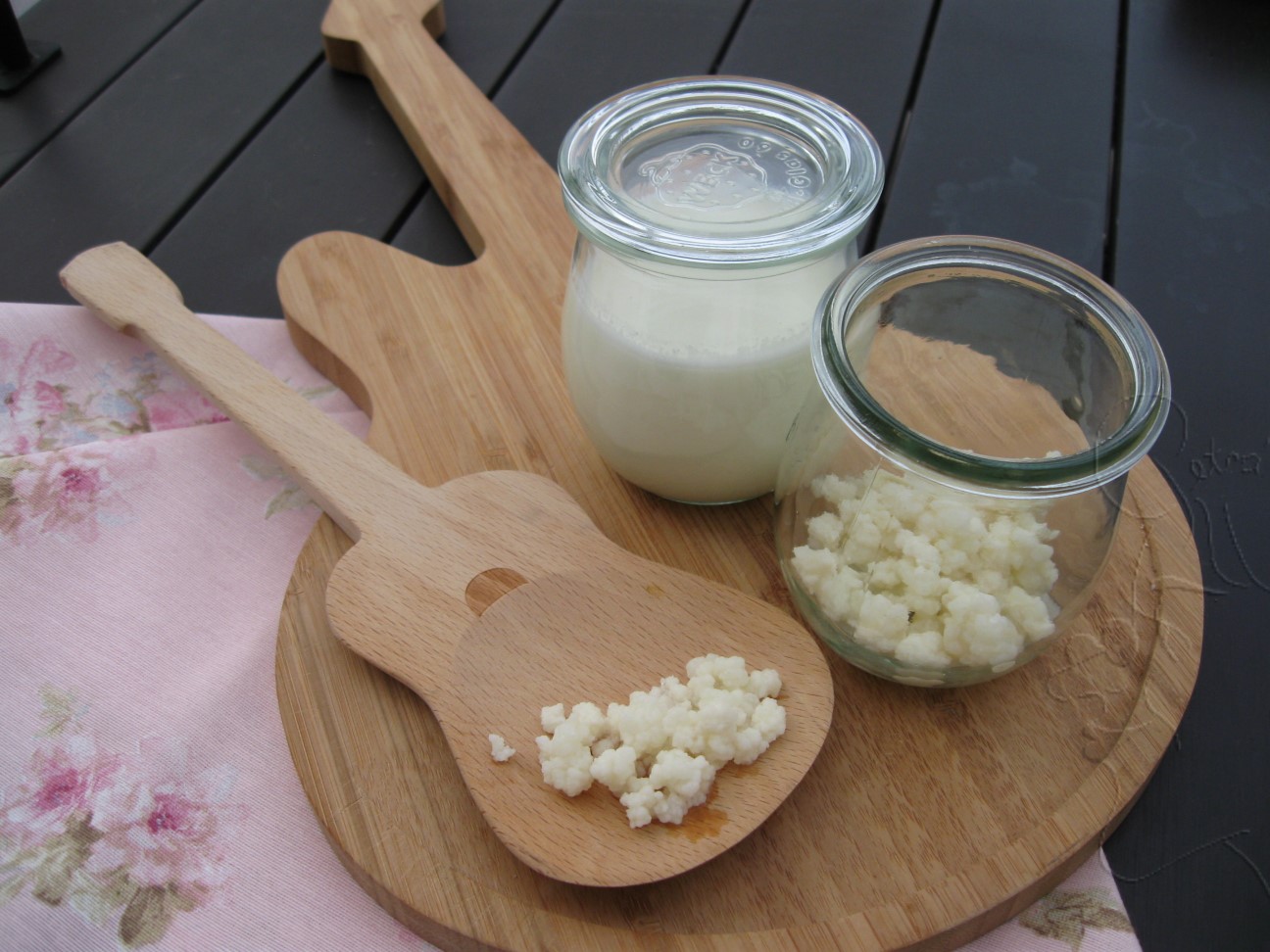 Kefir mit Milch - petras-kunstwerkstatts Webseite!