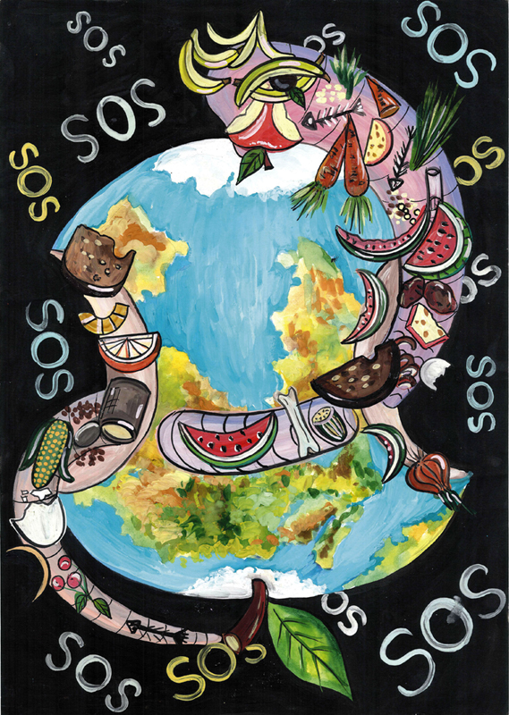 Food Waste - fgpe childrens art gallery