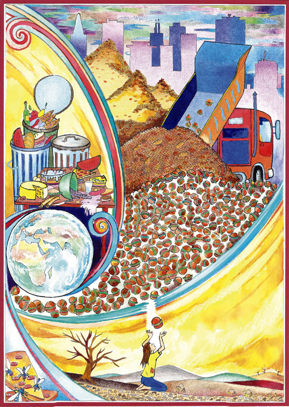 Food Waste - fgpe childrens art gallery