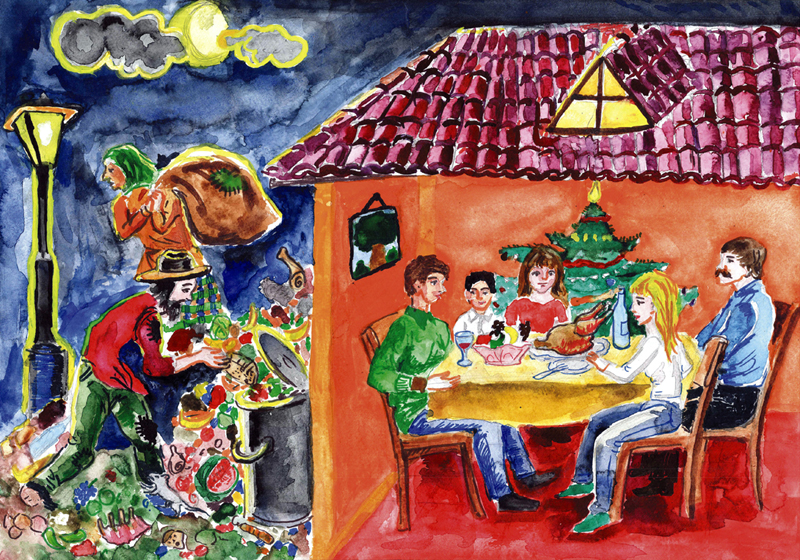 Food Waste - fgpe childrens art gallery