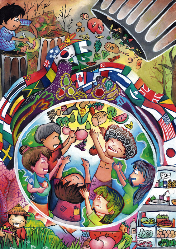 Food Waste - fgpe childrens art gallery