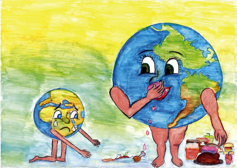 Food Waste - fgpe childrens art gallery