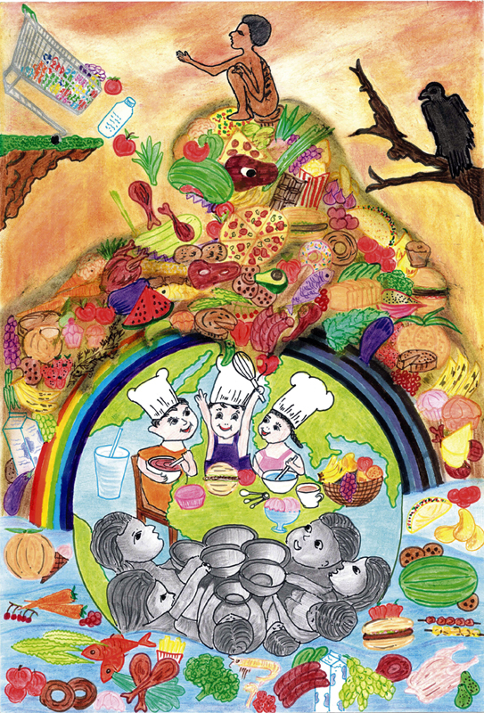 Food Waste - fgpe childrens art gallery