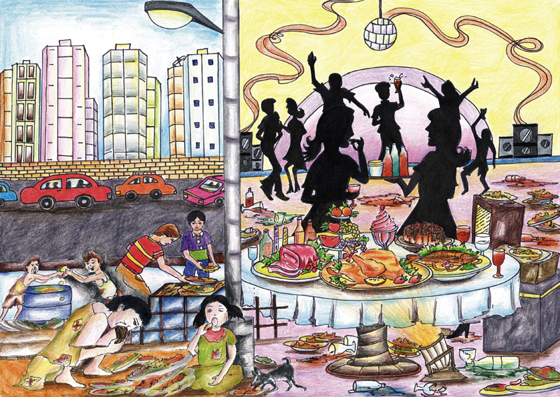 Food Waste - fgpe childrens art gallery