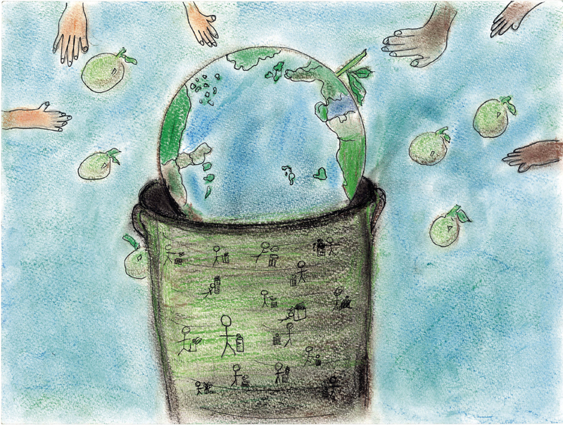 Food Waste - fgpe childrens art gallery