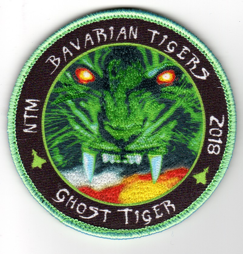 German Air Force patch TLG 74 NATO Tiger Meet 2018 ´Ghost Tiger´ vers.1 - Spotters-corner ...