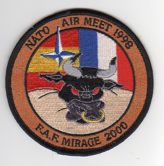 Patch French AF NATO Air Meet 1998 Mirage 2000D - Spotters-corner ...