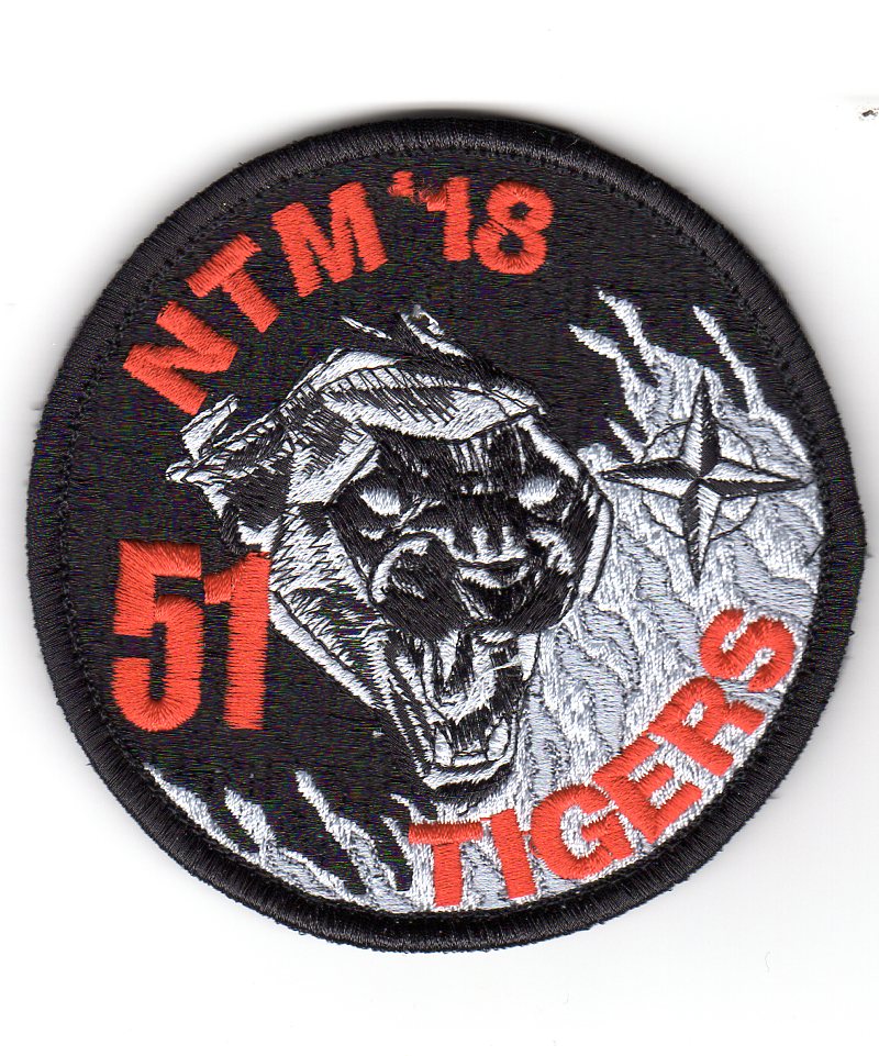 German Air Force patch TLG 51 NATO Tiger Meet 2018 51 TIGERS - Spotters ...