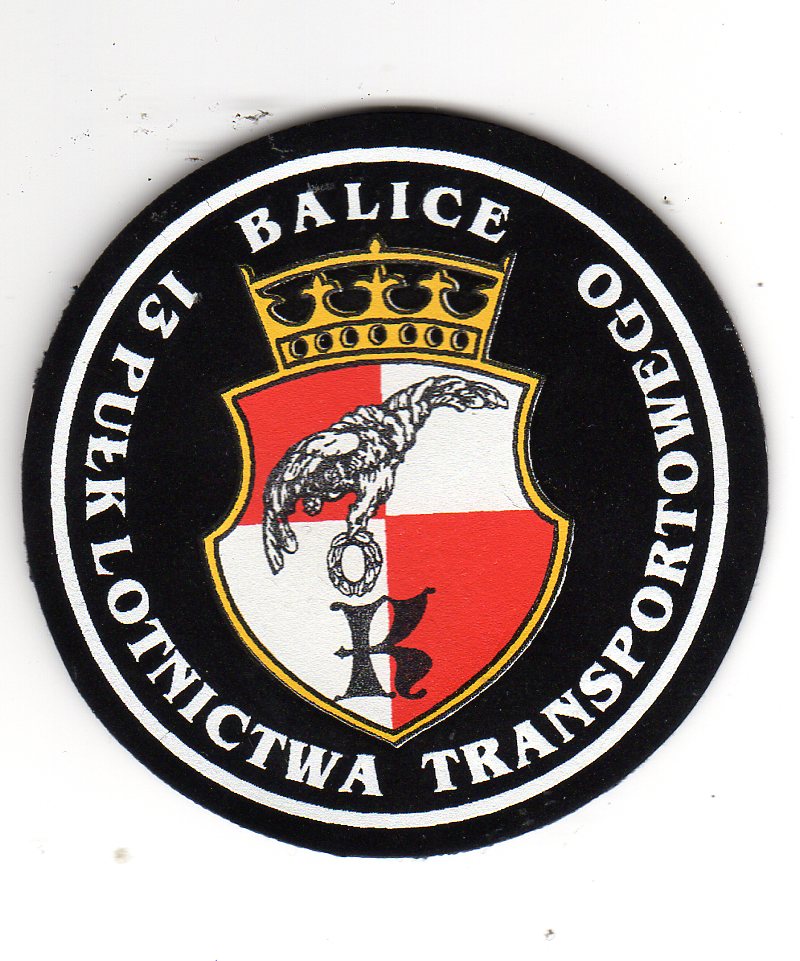 Vintage Polish Air Force patch 13 Pulk Lotnictwa Transportowego (13th ...