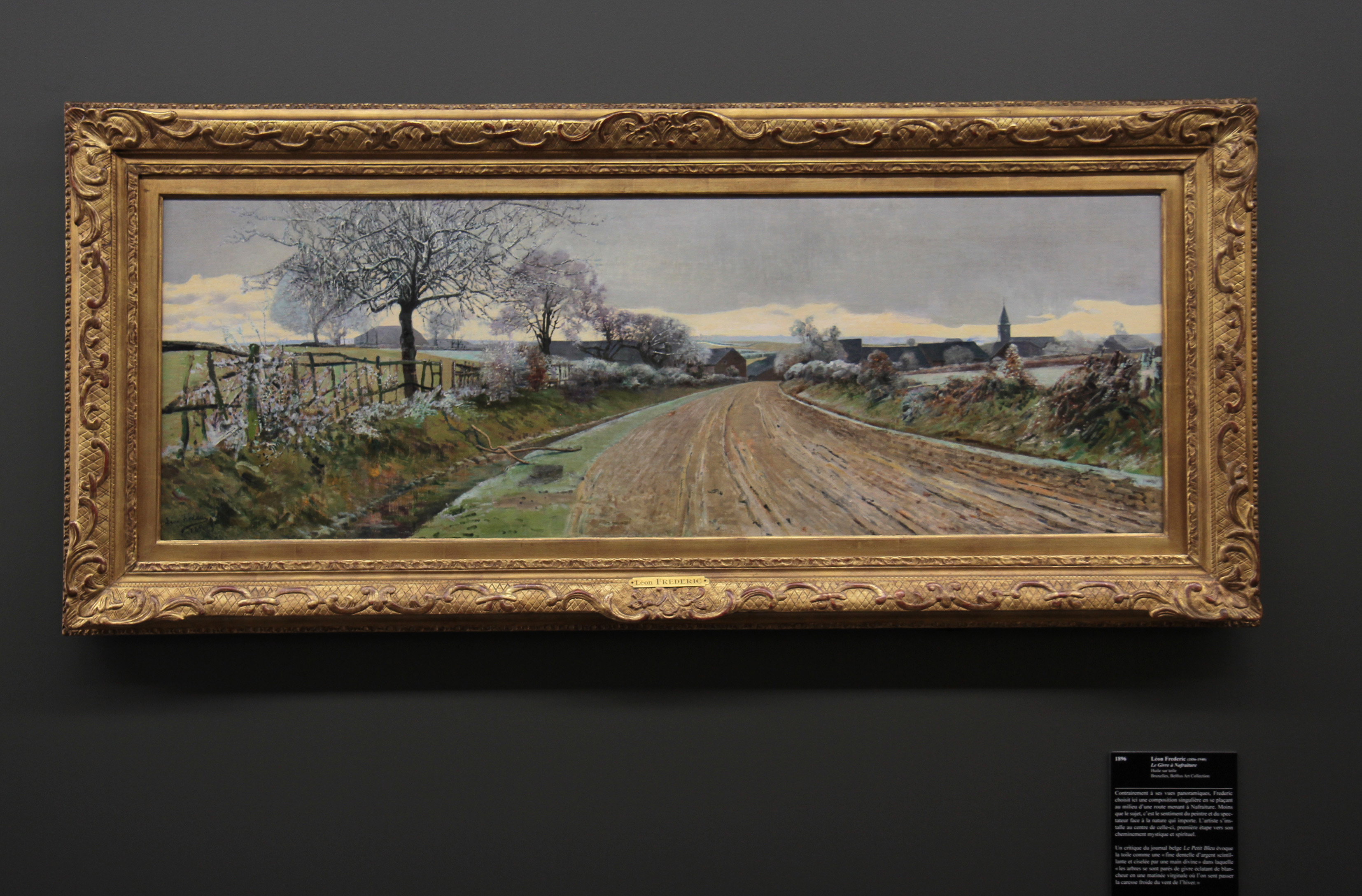 Le parcours interactif - Les amis du peintre belge Baron Léon Frederic