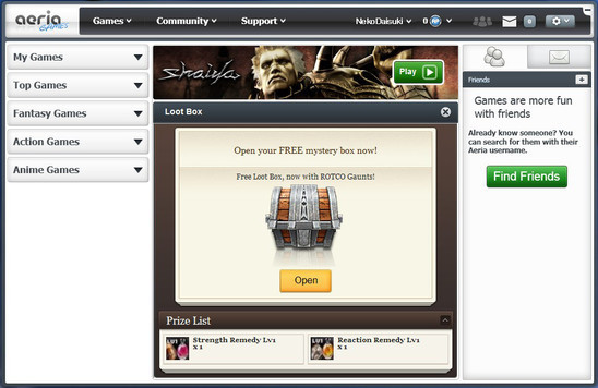 Aeria Ignite（アエリア・イグナイト）について - 無料オンラインゲーム Shaiya-北米