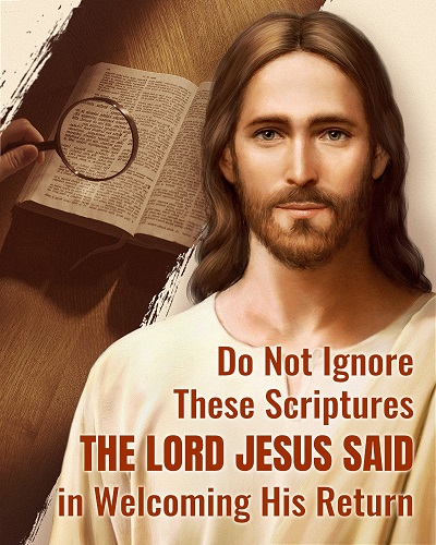 Do Not Ignore These Scriptures the Lord Jesus Said in Welcoming His ...