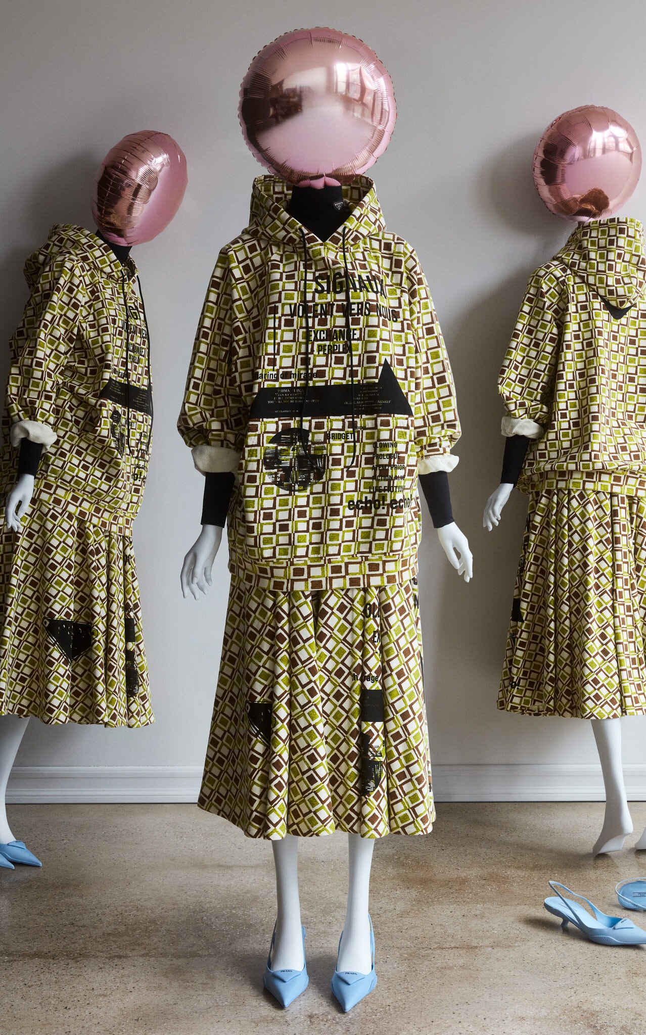 Prada famous print - relaunched in the latest collection! - amalfistyle