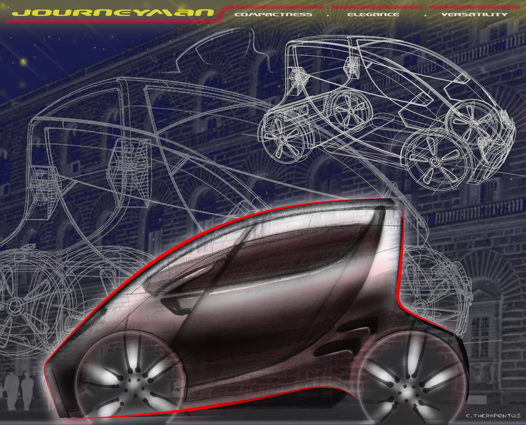 JOURNEYMAN SMALL CITY CAR - therapontosdesign