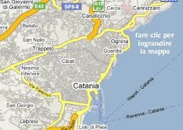 Quartiere Catania Map