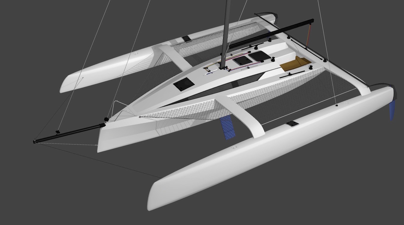 TR42 Performance Trimaran - Catamarans and Trimaran Designs by Grainger ...