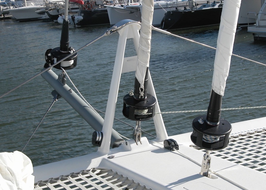 Sails, Rigs, Deck Equipment - Catamarans and Trimaran Designs by ...