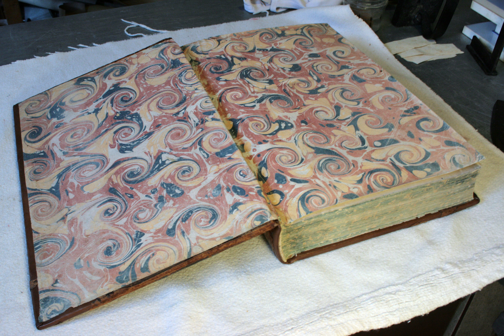 la restauration - Atelier Graphomane reliure et restauration