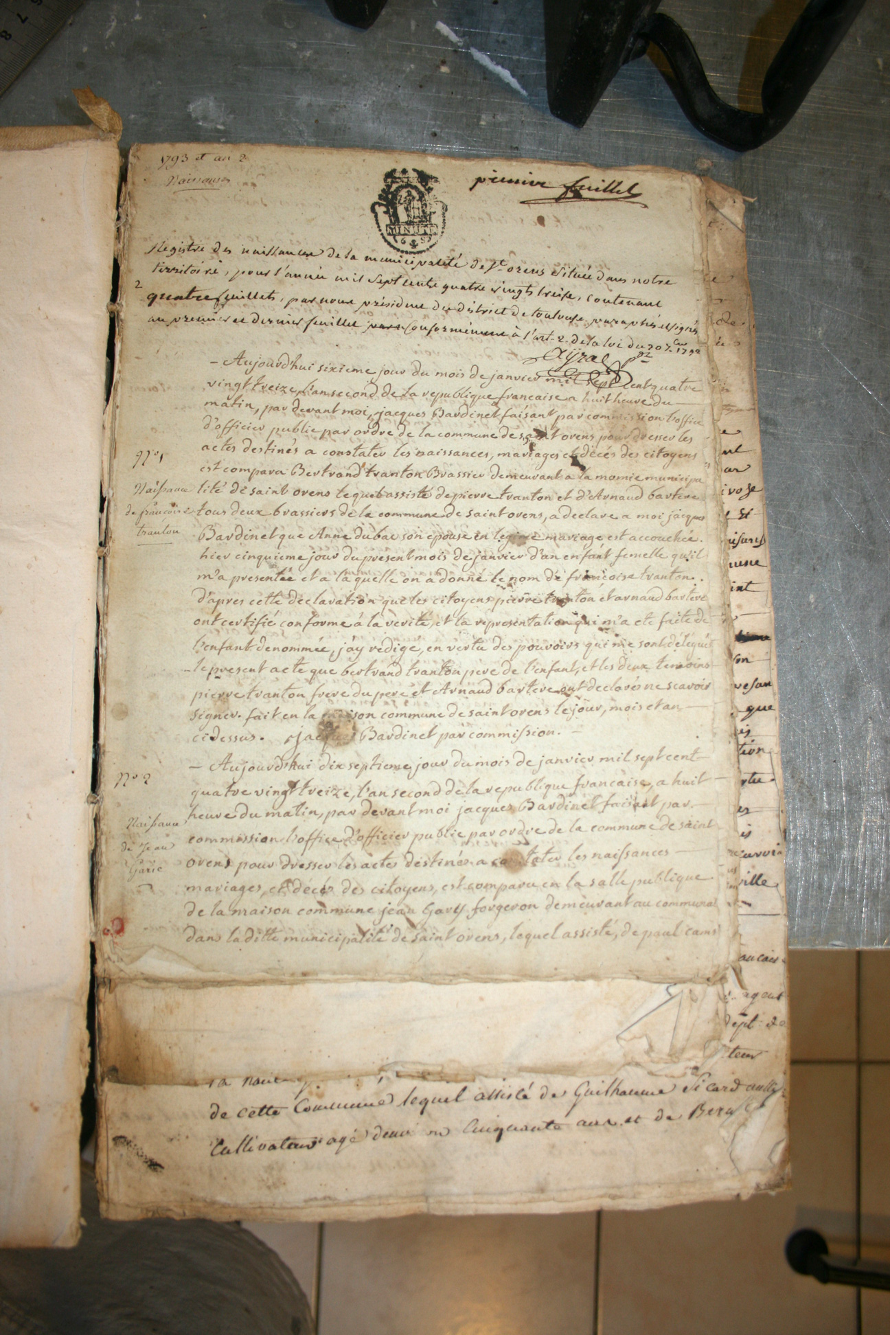 la restauration - Atelier Graphomane reliure et restauration