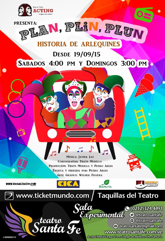 Plan, Plin, Plun Historias de Arlequines - @ommproduccion